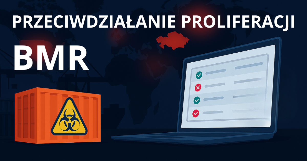 Proliferacja broni masowego rażenia – obowiązki, sankcje, checklisty ...